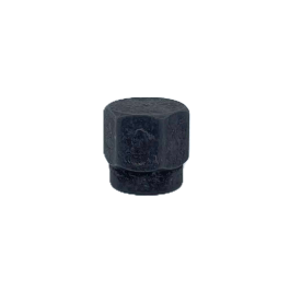 SMA Male Dust Cap, Lusterless Black, No Chain